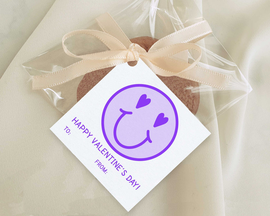 PRINTABLE Classroom Valentines | Smiley Face Valentine | Kid's School ...